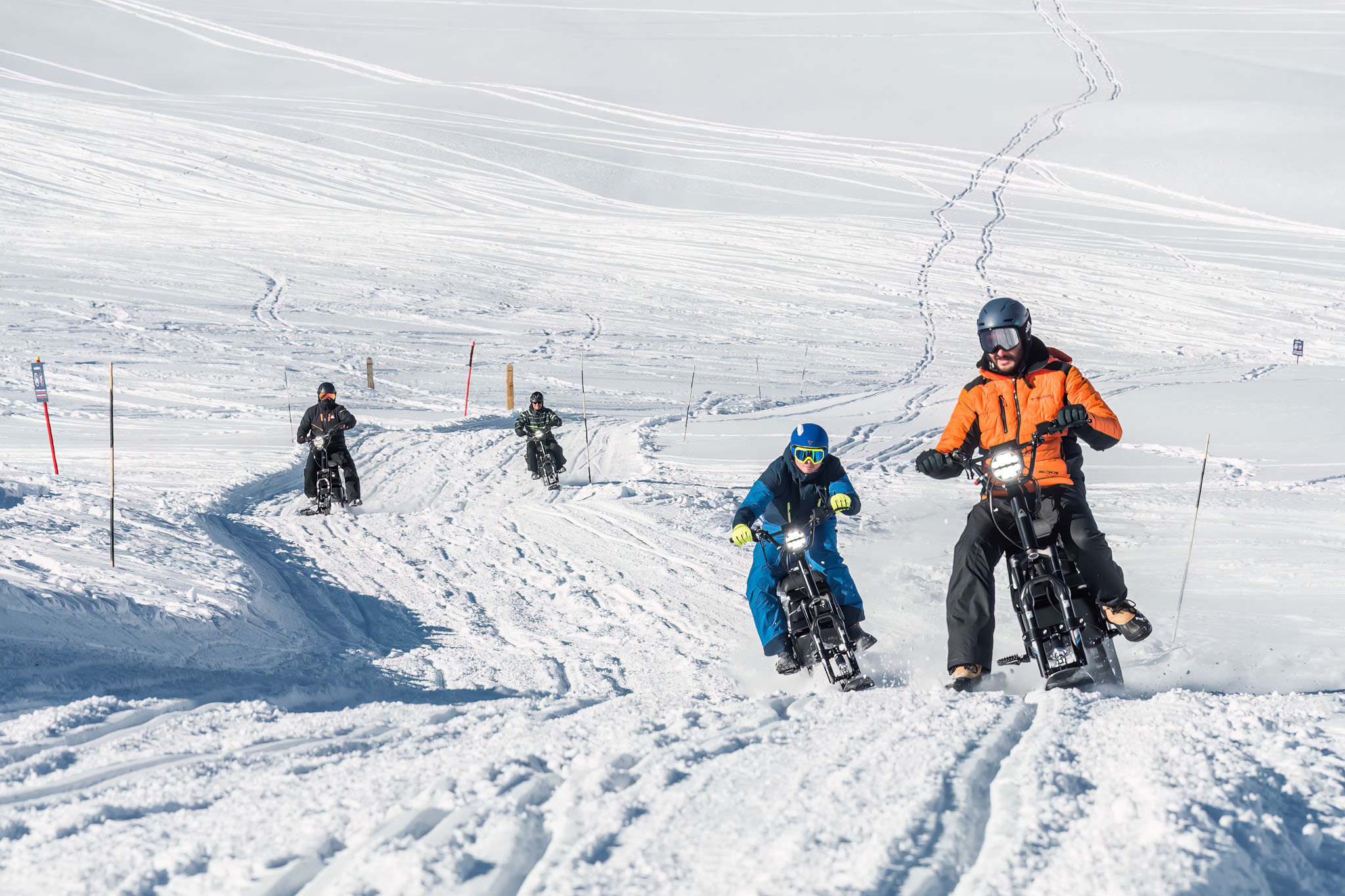Europe's biggest gay ski week - Tignes - Moon bike